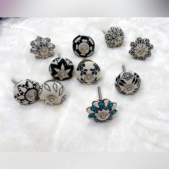 Other | Vintage Ceramic Cabinet And Furniture Knobs | Poshmark
